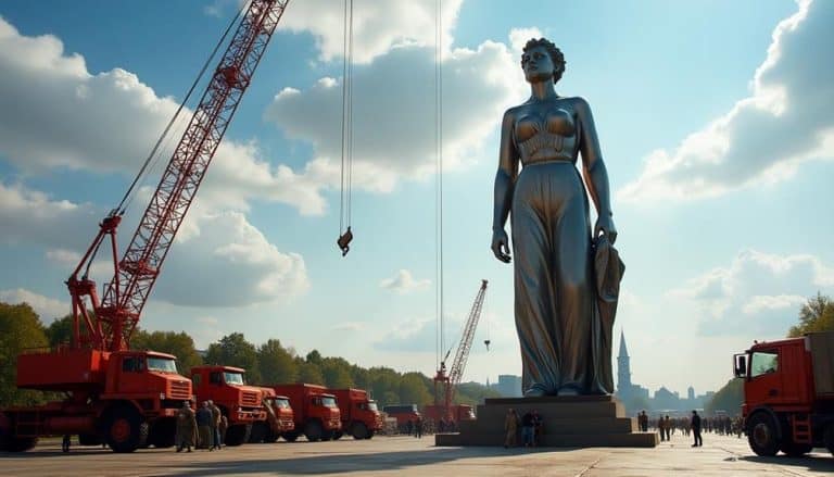 The Worker and Kolkhoz Woman Statue in Moscow - How To Russia