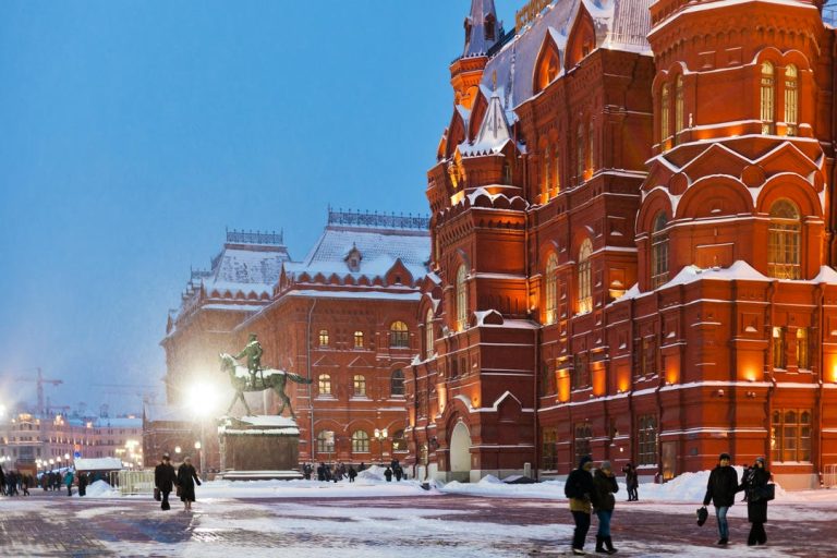 The Splendor of Winter in Moscow Russia - How To Russia